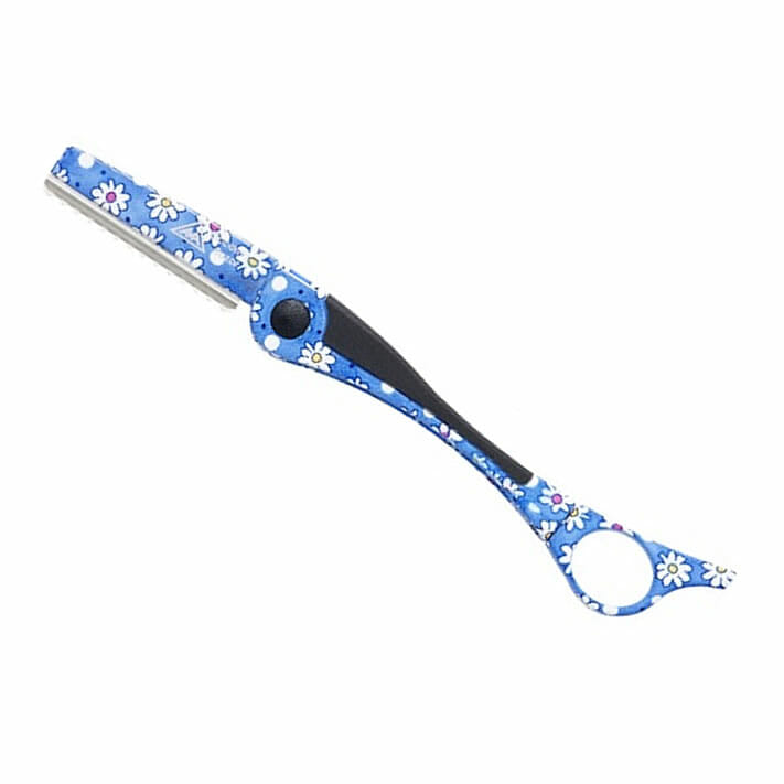 AMA Occam s Blue Flower Hairdressing Razor | Direct Salon Supplies