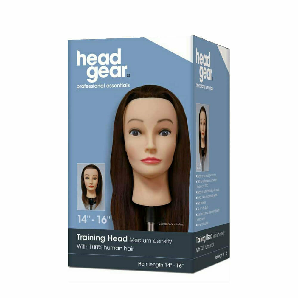 Head Gear Training Head 14" - 16" Hair | Direct Salon Supplies