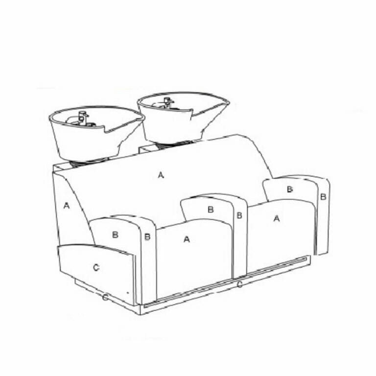 REM Cupid Two Position Backwash Unit | Direct Salon Supplies